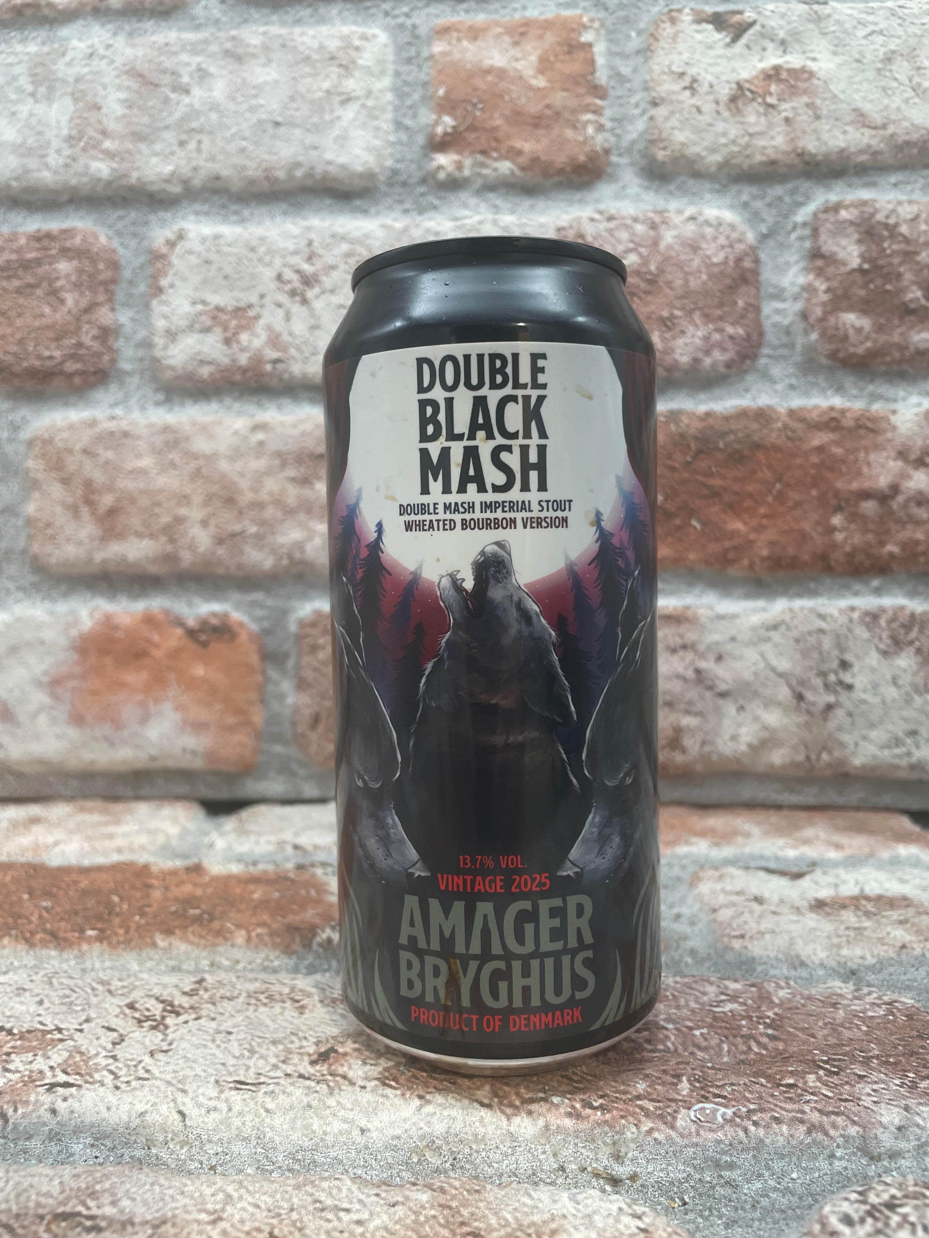Amager Bryghus Double Black Mash Wheated Bourbon Version 2025 Stout ...
