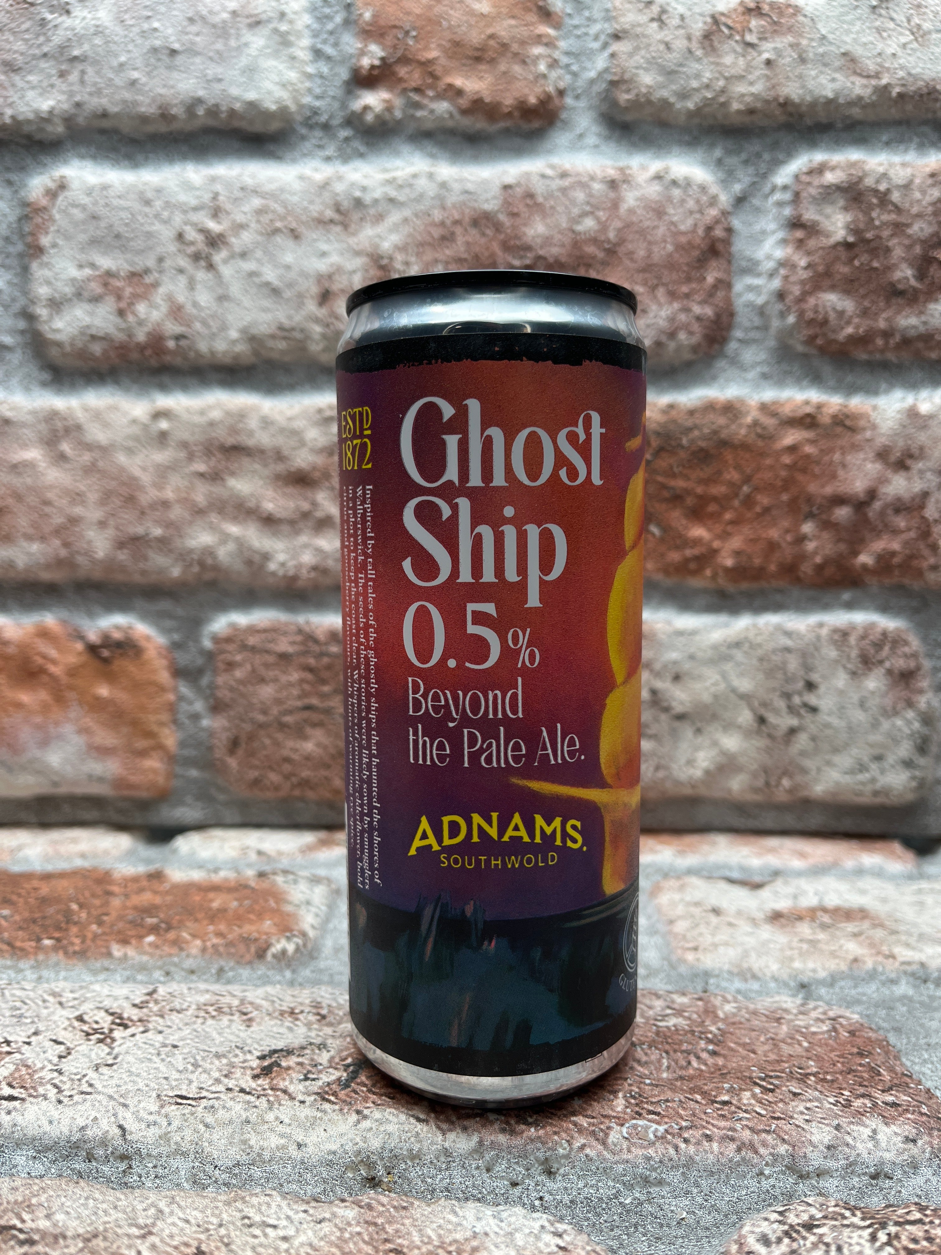 Adnams Ghost Ship Alcohol-free beer - 33 cl
