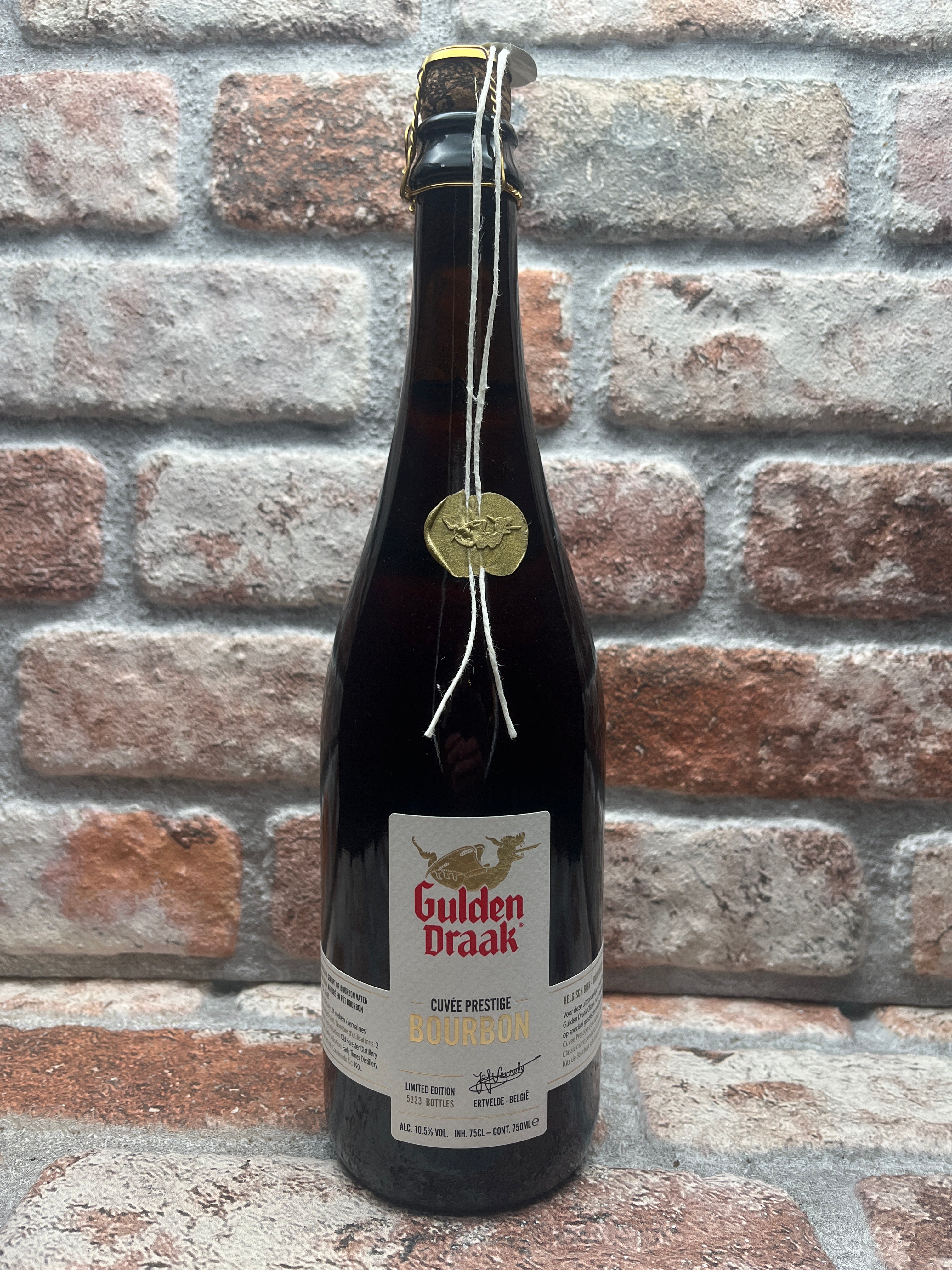 Gulden Draak Cuvée Prestige Bourbon 2024 Quadrupel beer - 75 CL